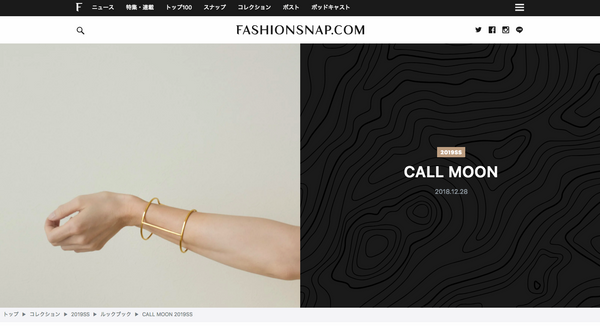 FASHIONSNAP.COM | CALLMOON