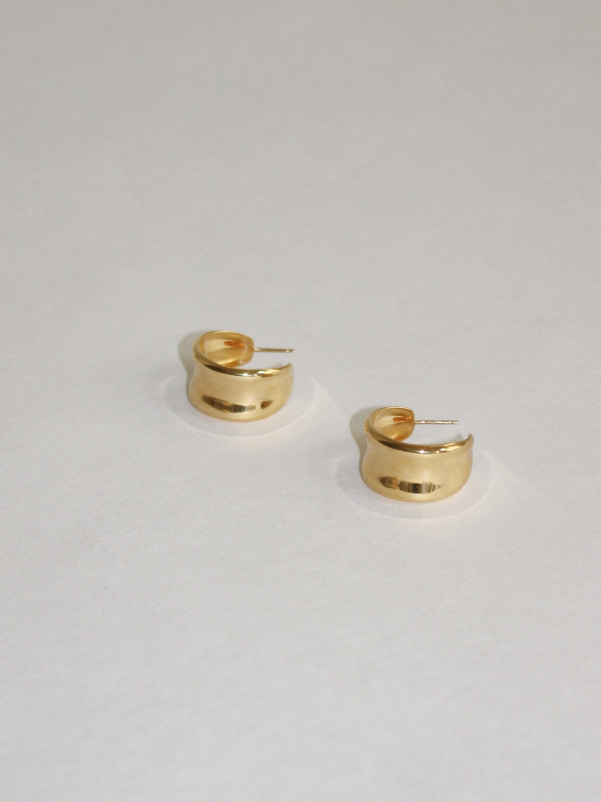 Arc hoops gold – CALLMOON