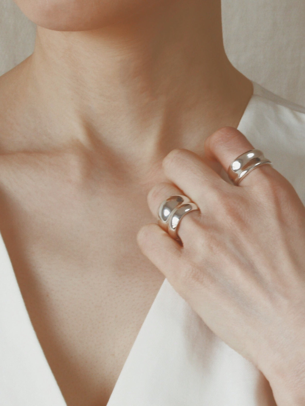 Slow wave ring リング | CALL MOON – CALLMOON