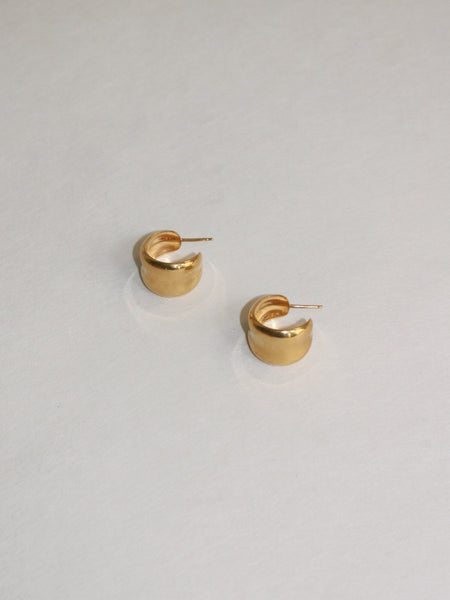 Arc hoops gold - small | CALLMOON